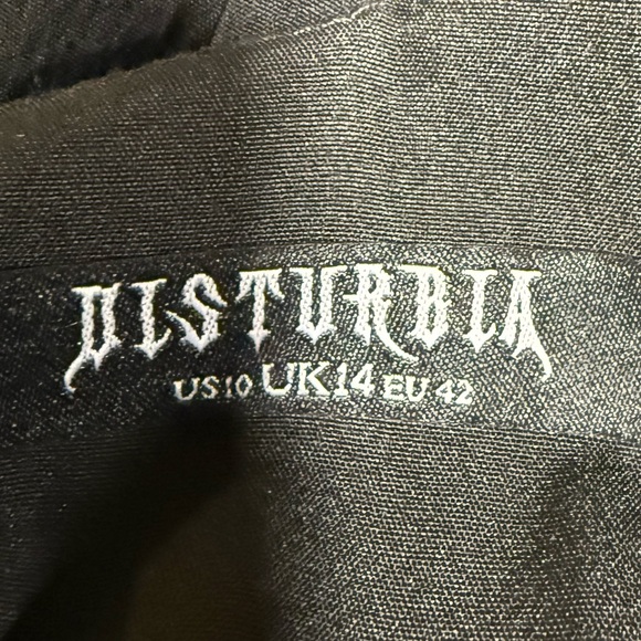 Disturbia | Dresses | Disturbia Brand Black Long Sleeve Corset Styled ...